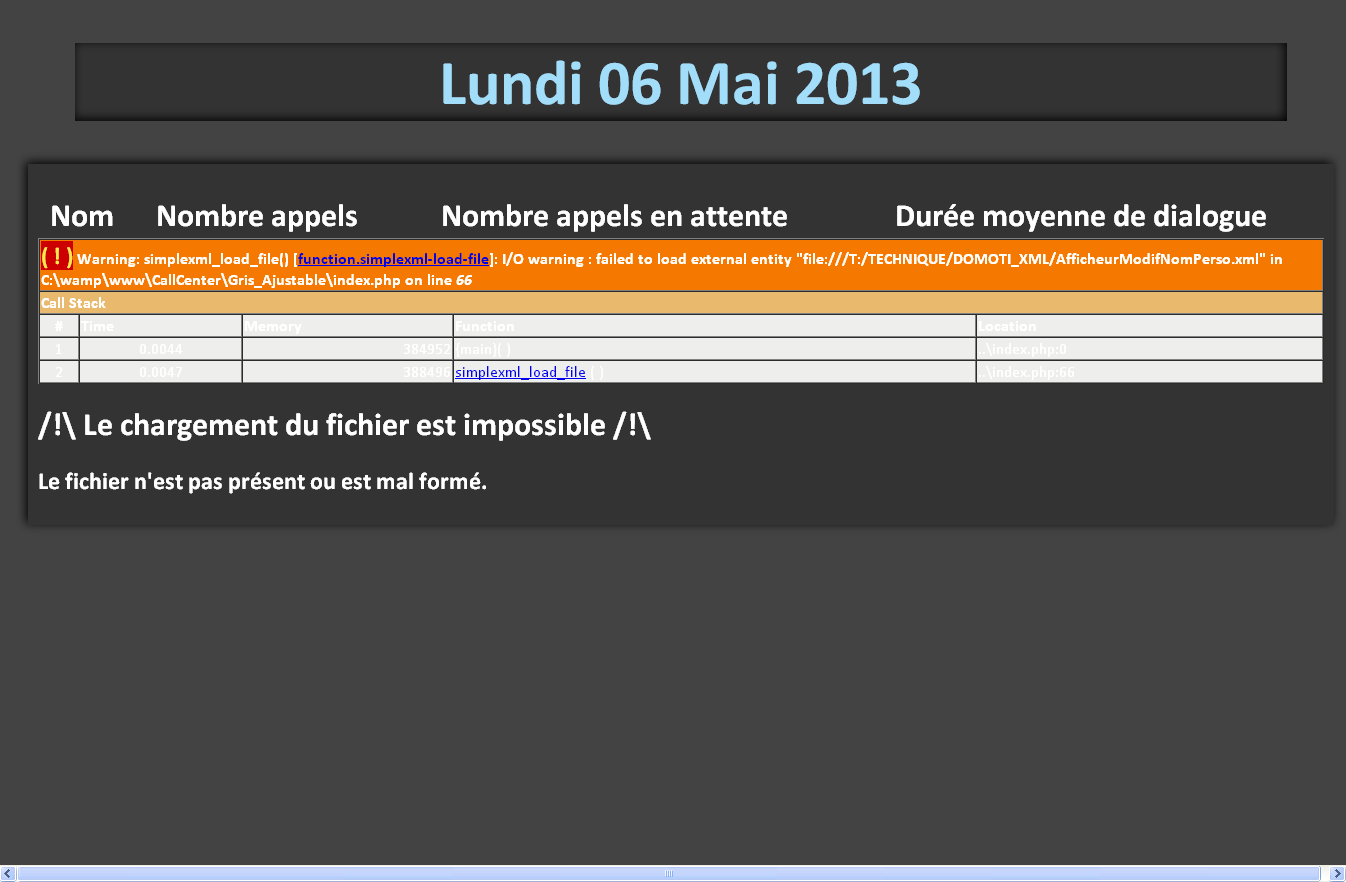 syntaxe de: simplexml_load_file - erreur lors de l’exécution du script par Sebwcip - page 1 ...